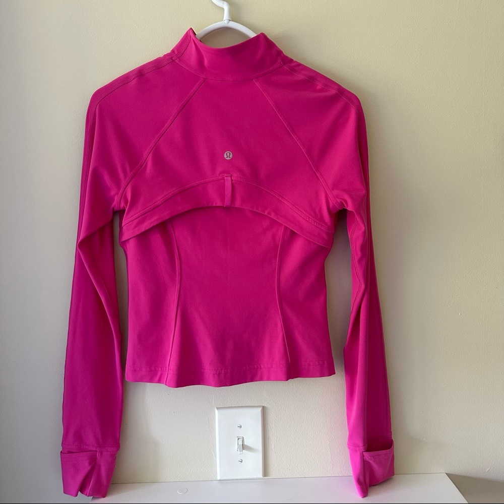Lululemon Define Jacket Nulu Sonic Pink Size 6 - Gem
